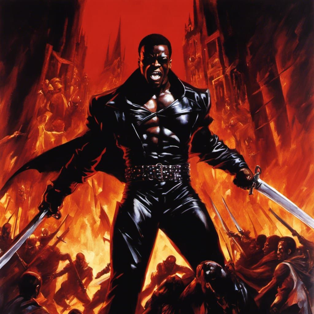 Blade 🎦🎞️ - AI Generated Artwork - NightCafe Creator