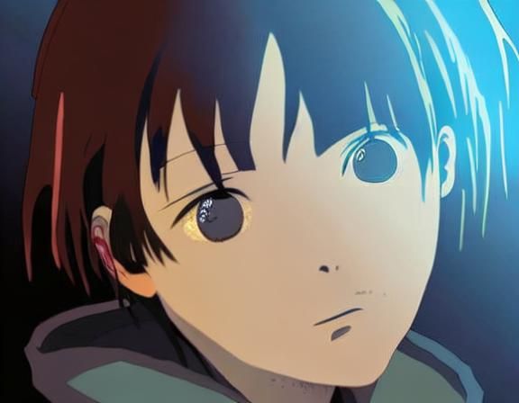 Lain Iwakura is indeed the character you're looking for. While "Serial ...