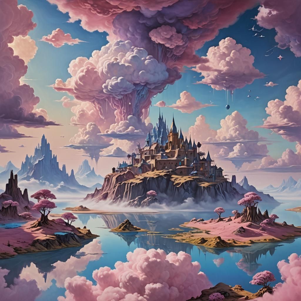 Pastel Fantasy - AI Generated Artwork - NightCafe Creator