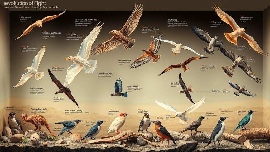 The Evolution of Flight - Sweeping Narrative of Avian Evolut...