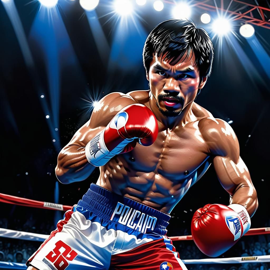 Manny Pacquiao - AI Generated Artwork - NightCafe Creator