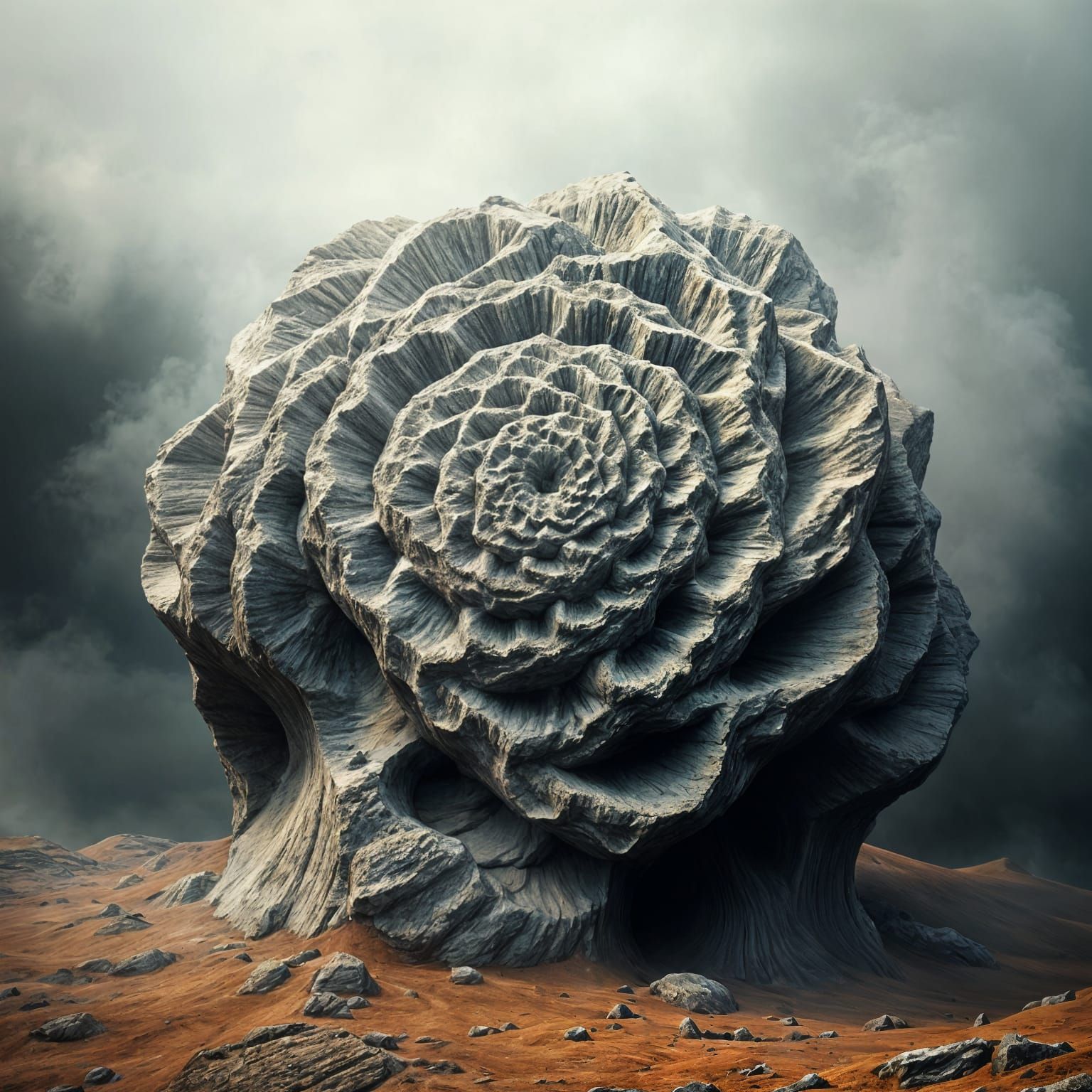 fractals in nature - Fractals in Nature: Geometric Stone For...