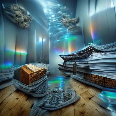 hall of akashic records in the afterlife - AI Generated Artwork ...