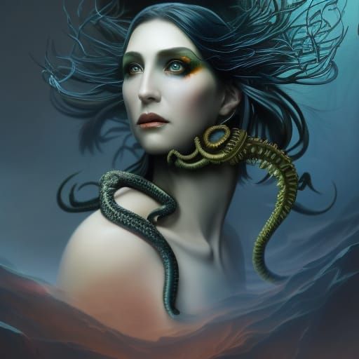 Random evil portrait 1 - AI Generated Artwork - NightCafe Creator