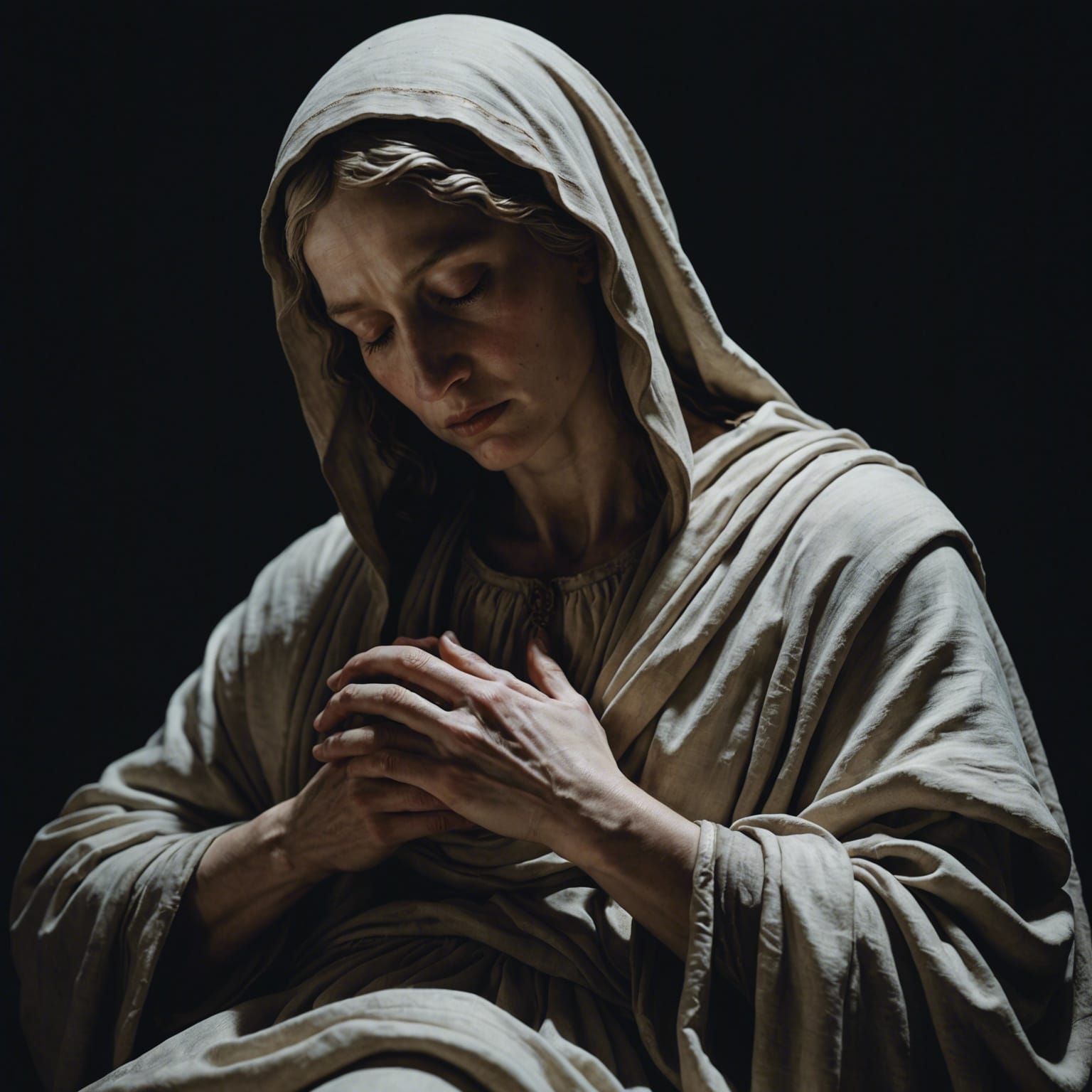 Inspired by Michelangelo’s Pieta (series) - AI Generated Artwork ...