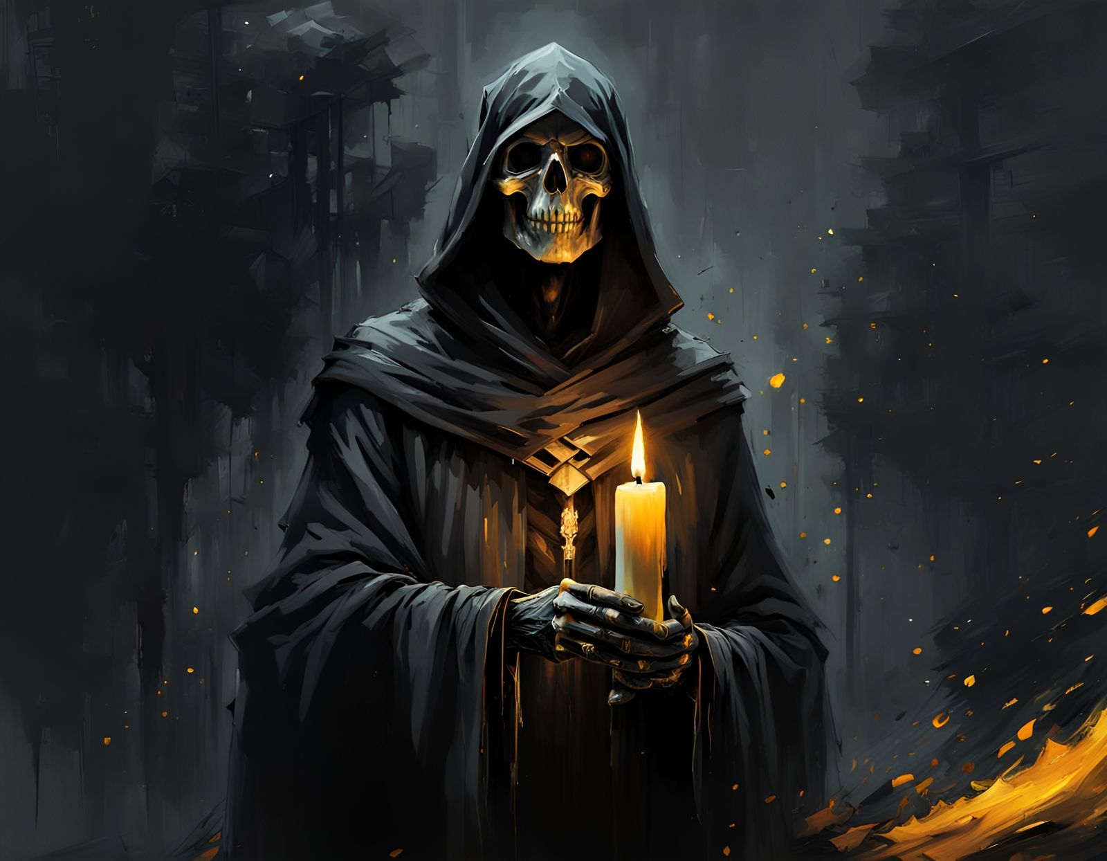 Grim Reaper - AI Generated Artwork - NightCafe Creator