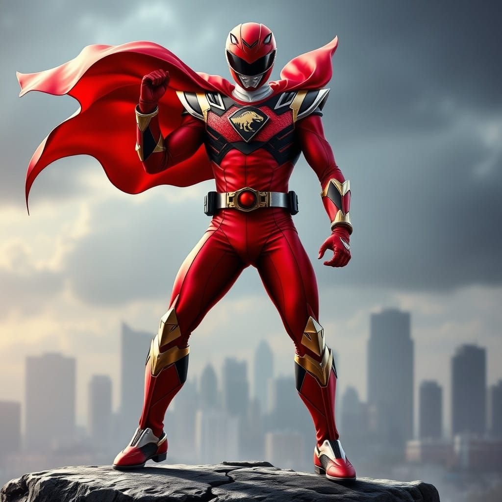 Power Ranger The Red Ranger - Power Ranger The Red Ranger