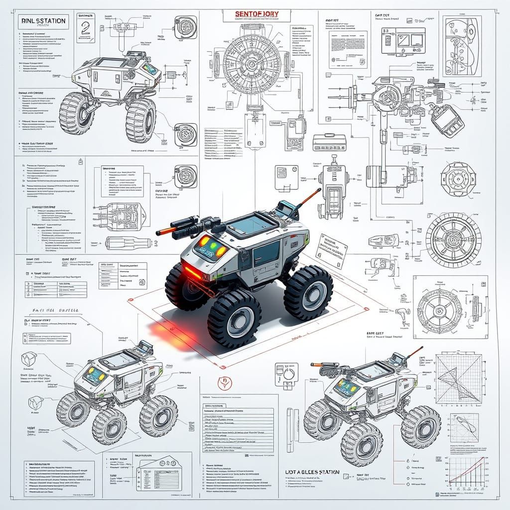personal autonomous yard sentry, stun gun, rubber bullets, engineering ...