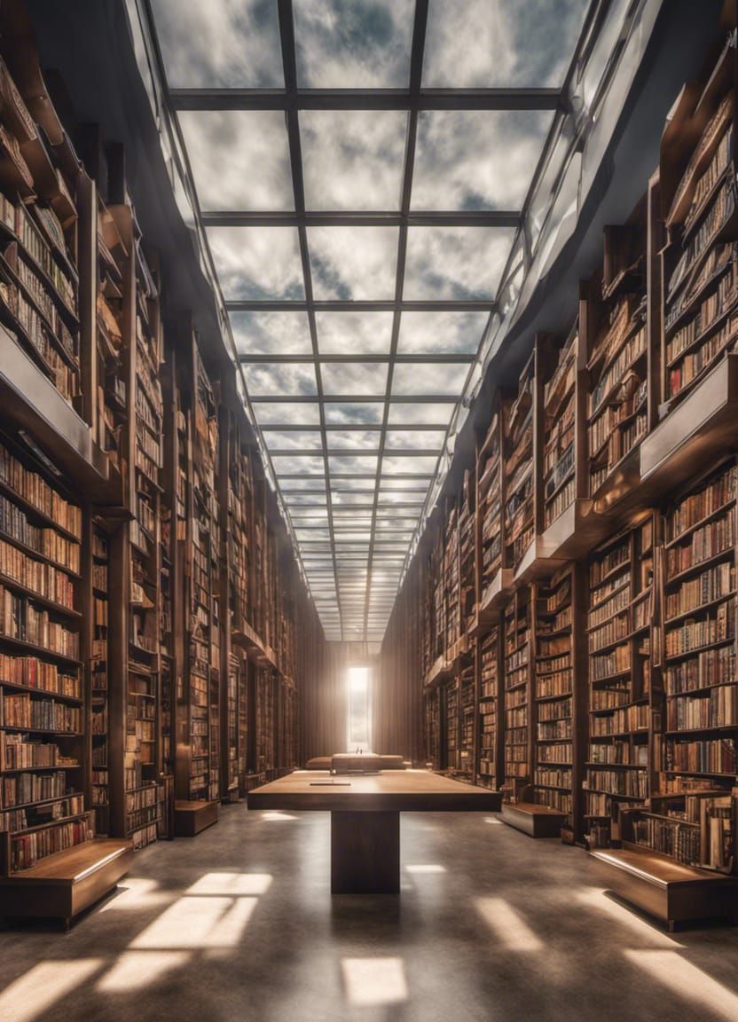 Library - AI Generated Artwork - NightCafe Creator