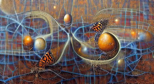 Quantum Entanglement - AI Generated Artwork - NightCafe Creator