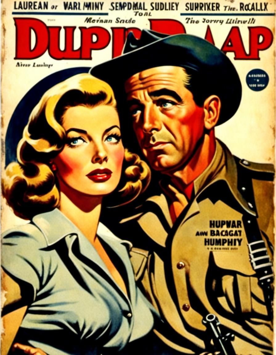 Pulp War Cover #2 - AI Generated Artwork - NightCafe Creator