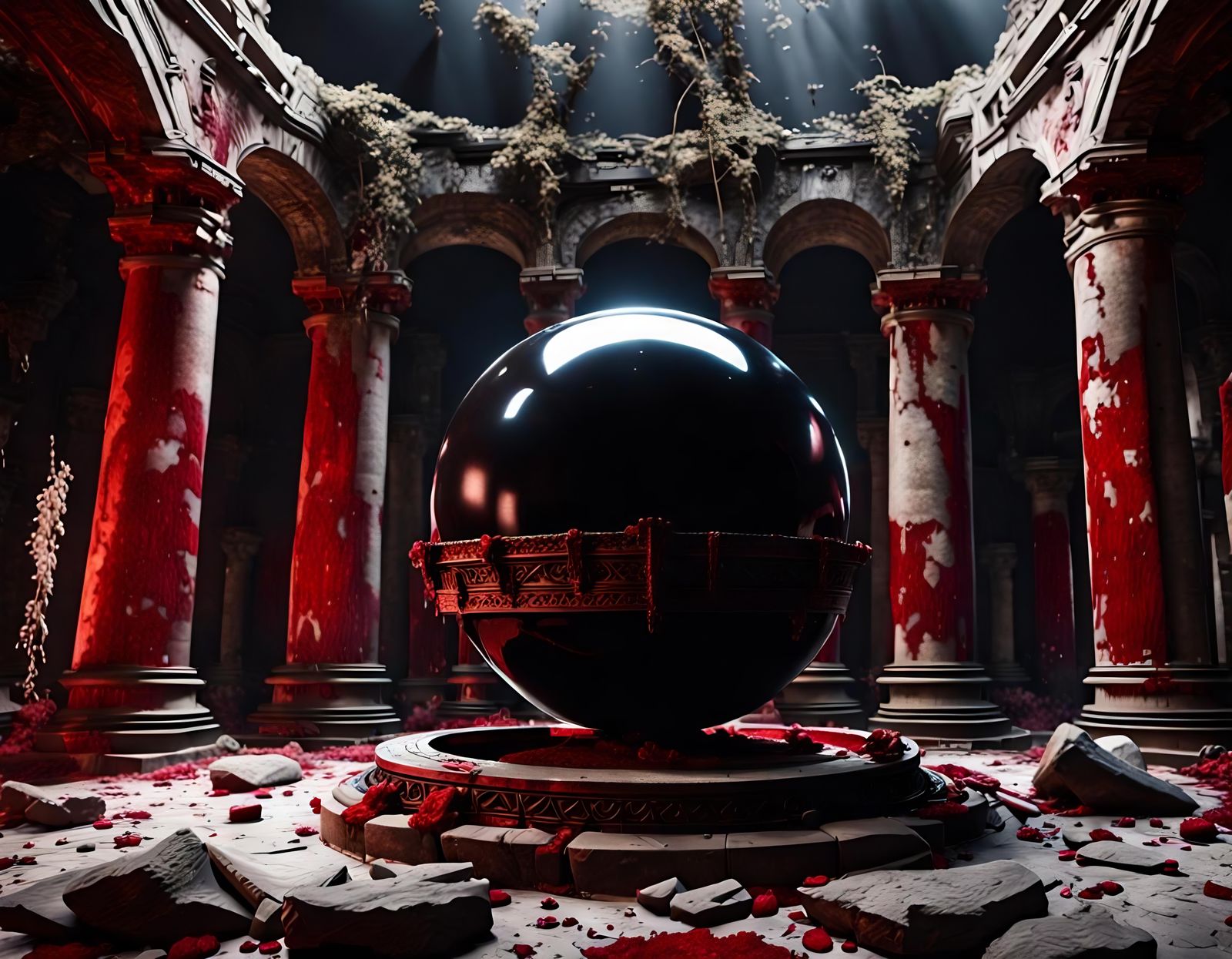 Alien Worship - AI Generated Artwork - NightCafe Creator