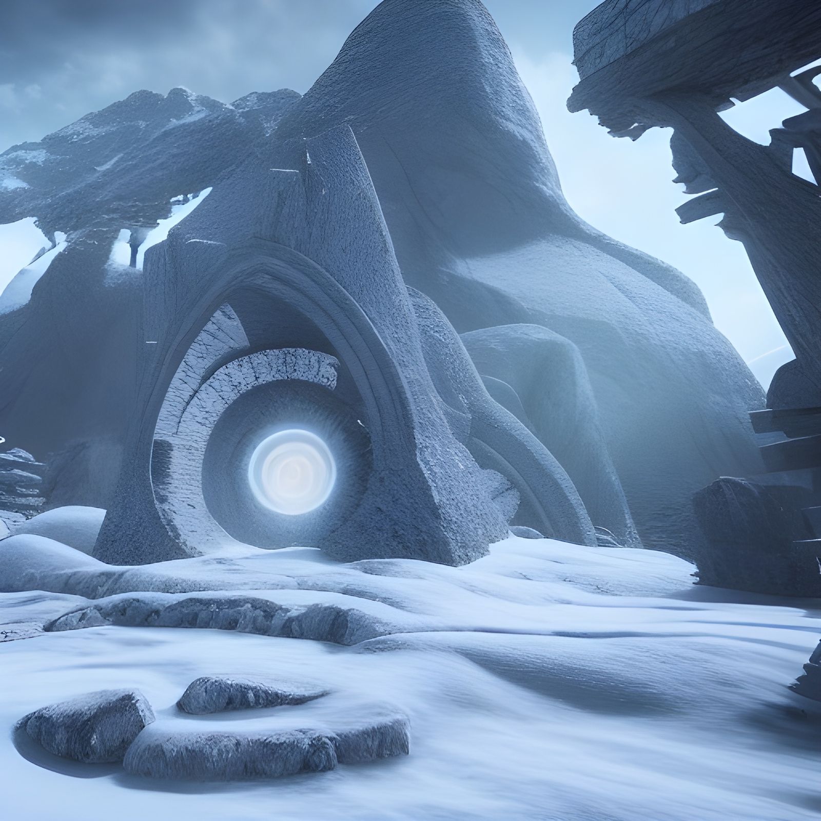 The Enigma Stone - AI Generated Artwork - NightCafe Creator