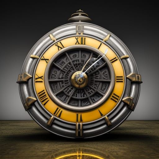 Clock/1 - AI Generated Artwork - NightCafe Creator