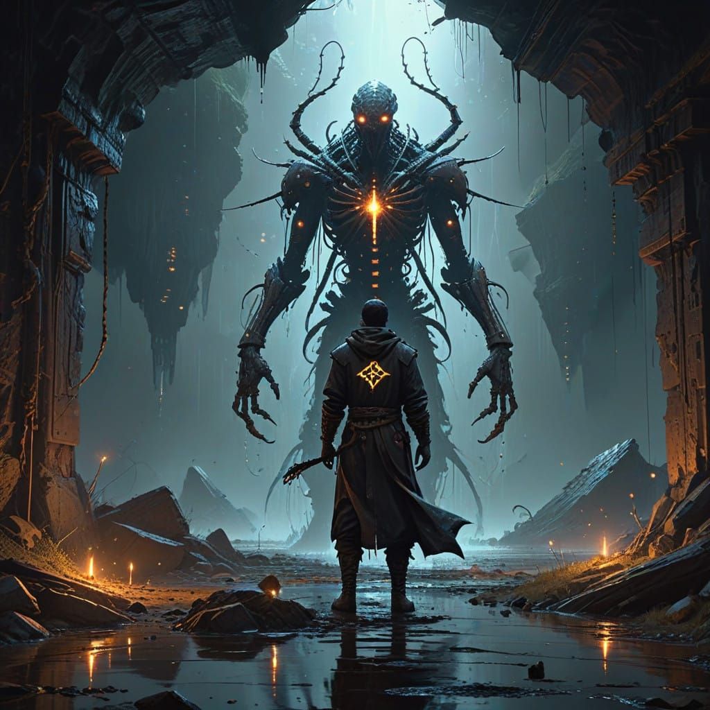 Harvester Sentinel - Dark Hero Confronts Eldritch Horror in ...