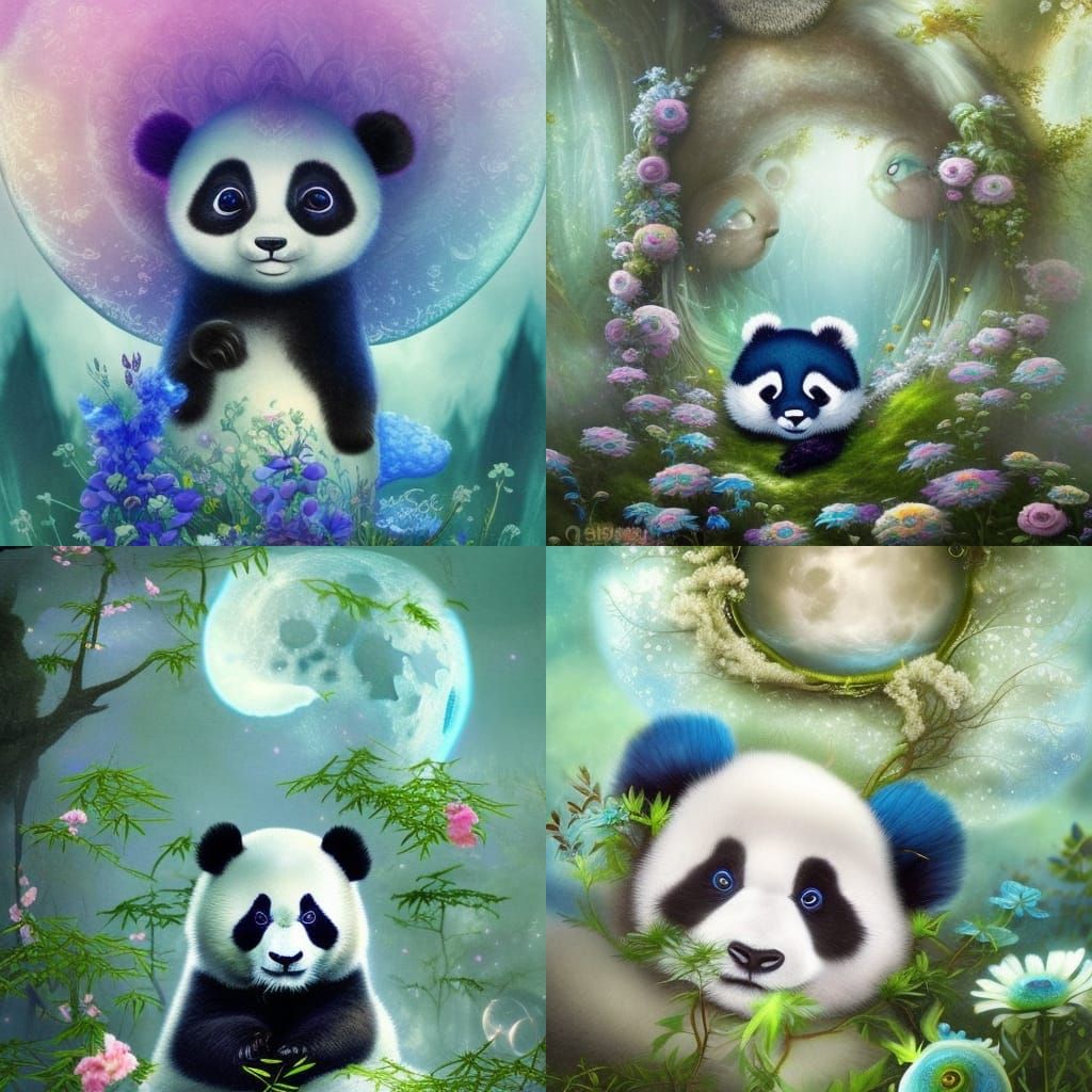 panda - AI Generated Artwork - NightCafe Creator