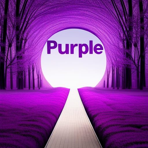 purple challenge on my profile page - AI Generated Artwork - NightCafe ...