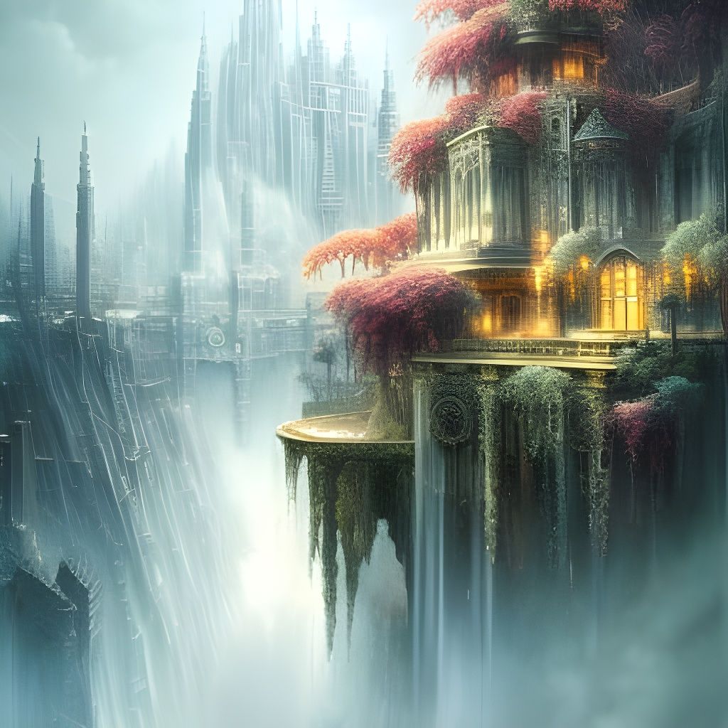 @toomanynates @Enesir Flowery Vale Ivory City - AI Generated Artwork ...