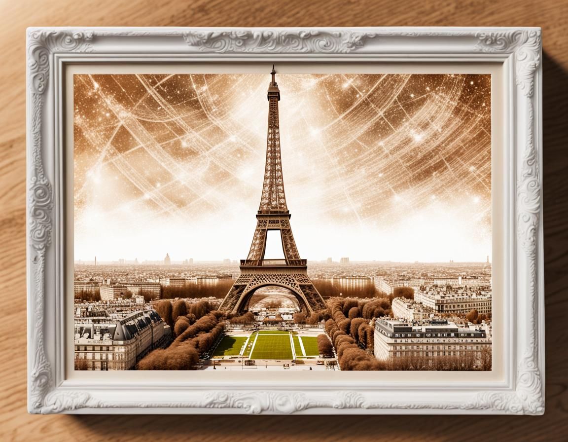 Eiffel - AI Generated Artwork - NightCafe Creator
