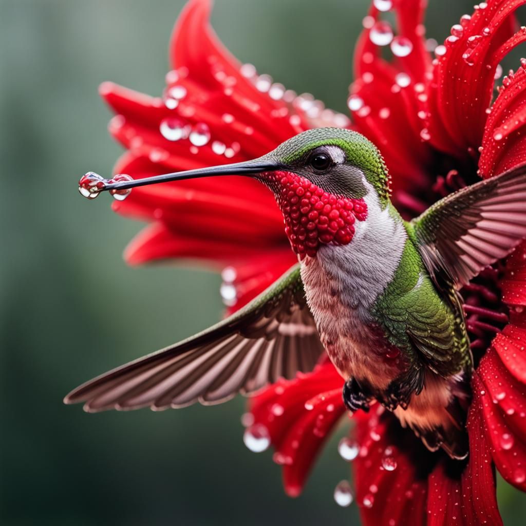 hummingbird - AI Generated Artwork - NightCafe Creator