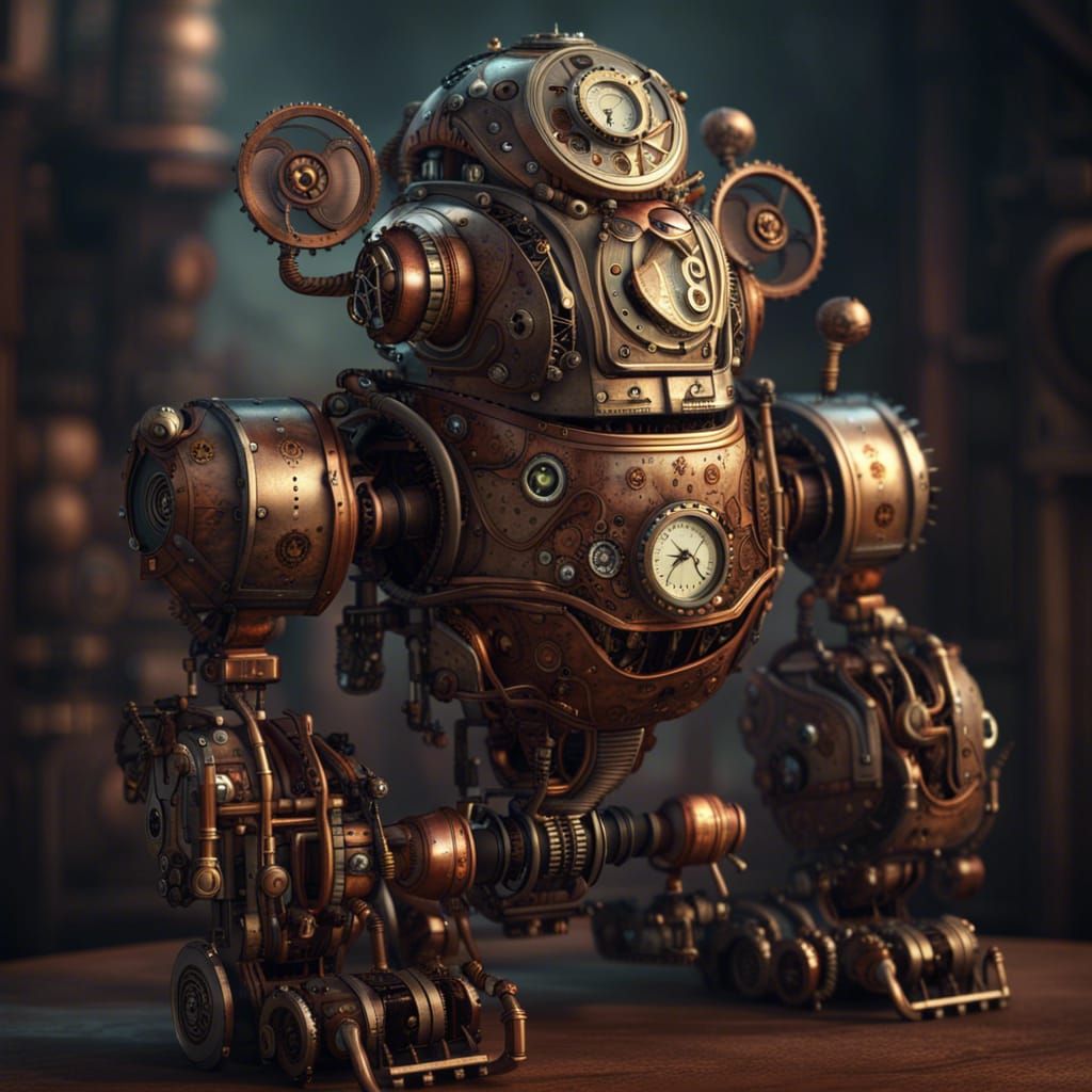 Steampunk - AI Generated Artwork - NightCafe Creator