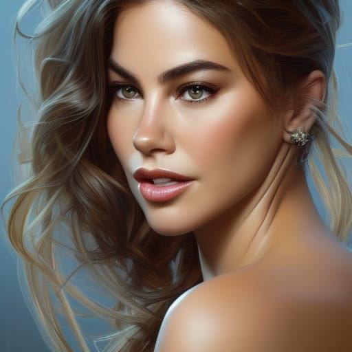 Queen - Sofia Vergara - AI Generated Artwork - NightCafe Creator