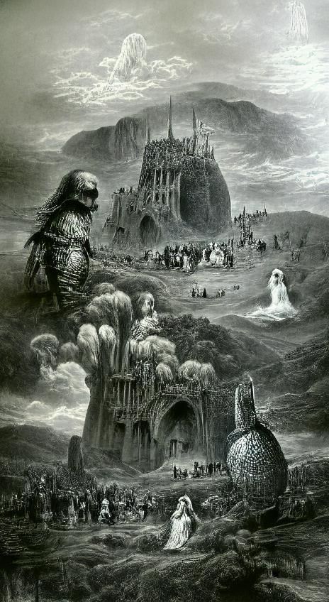 The Castle of the Holy Grail - AI Generated Artwork - NightCafe Creator