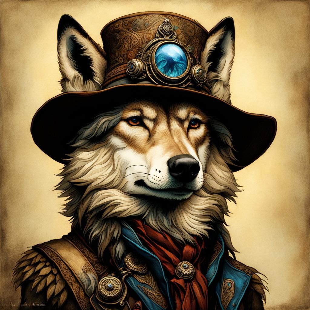 WOLF 22 - AI Generated Artwork - NightCafe Creator