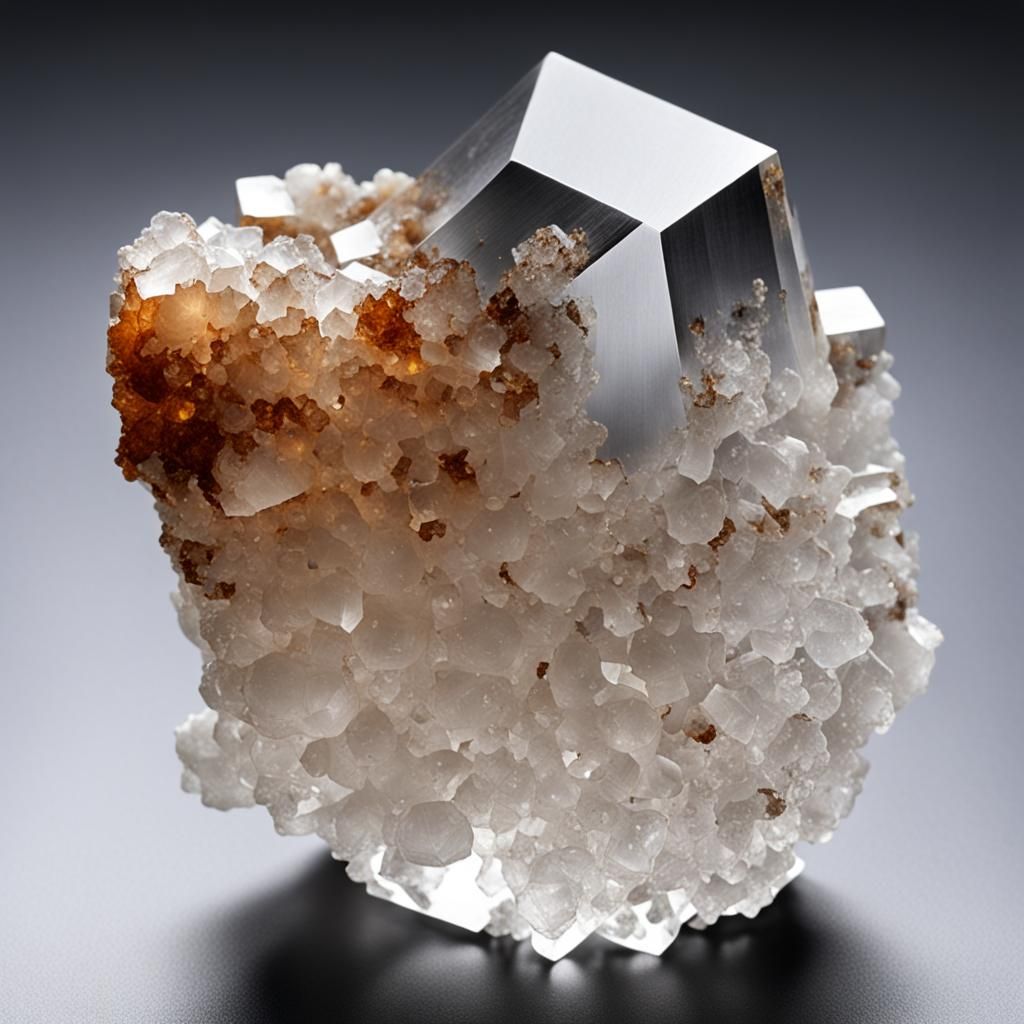 A beautiful naturally formed Crystal with all its imperfections - AI ...