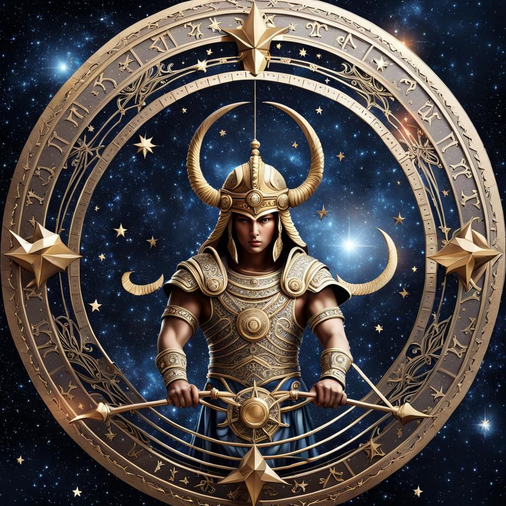 Zodiac aries - AI Generated Artwork - NightCafe Creator