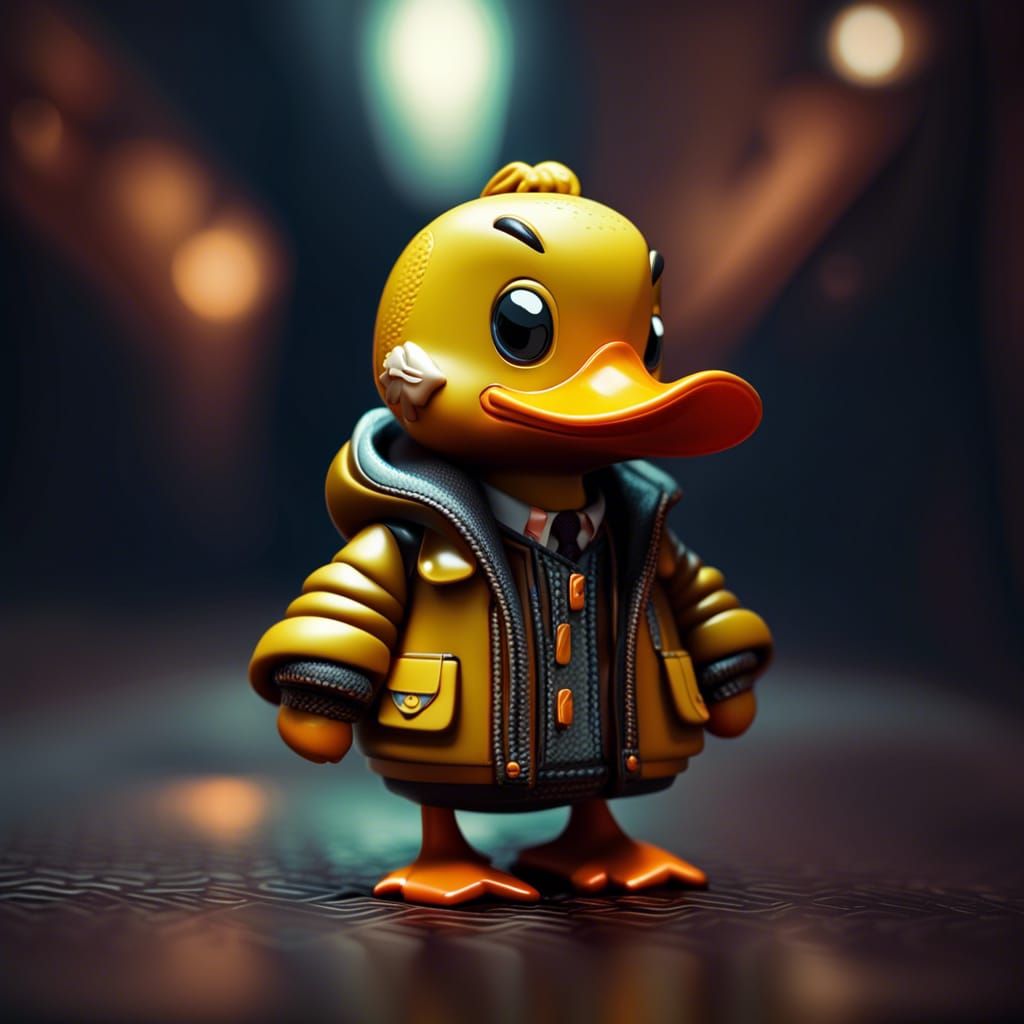 A toy duck - AI Generated Artwork - NightCafe Creator