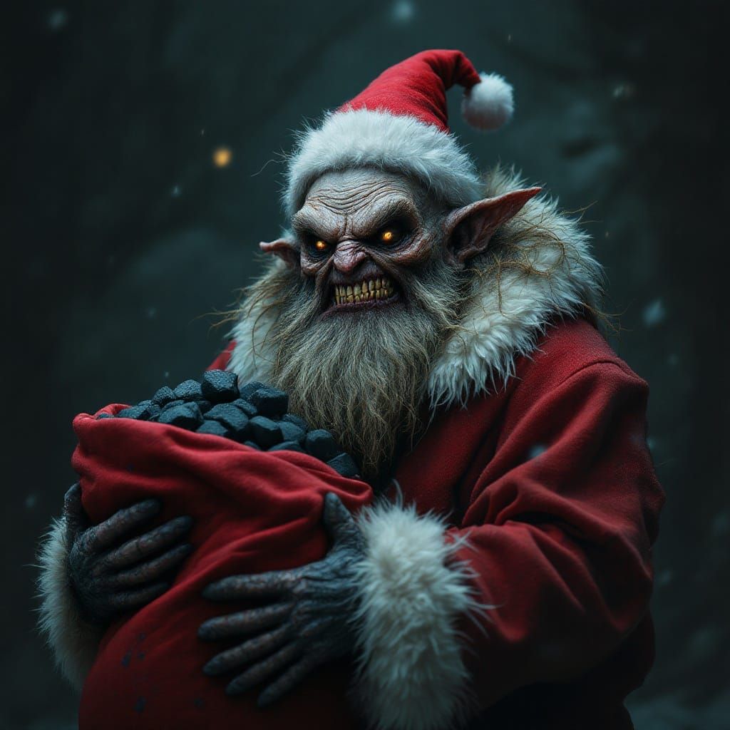 photorealistic, fine-art photography, full body of rinkled, leathered ...