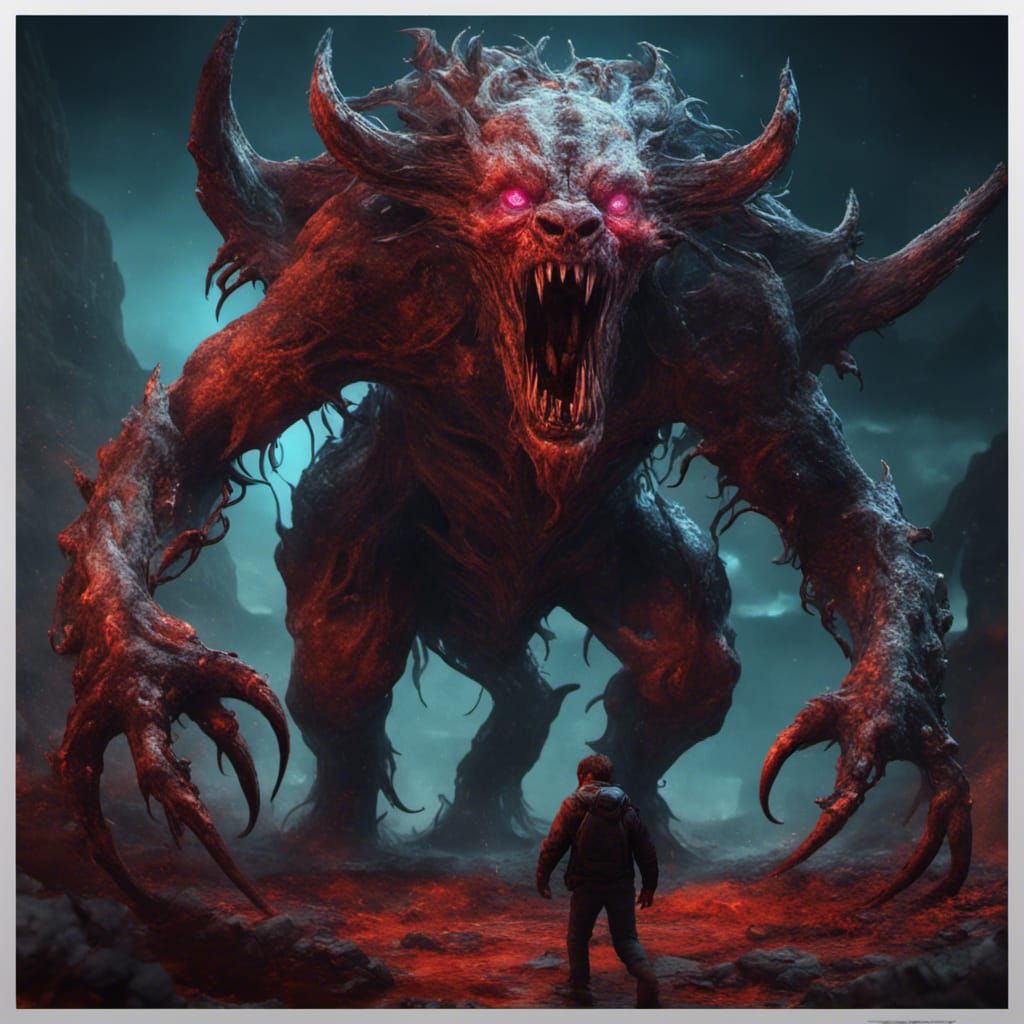 devil beast - AI Generated Artwork - NightCafe Creator