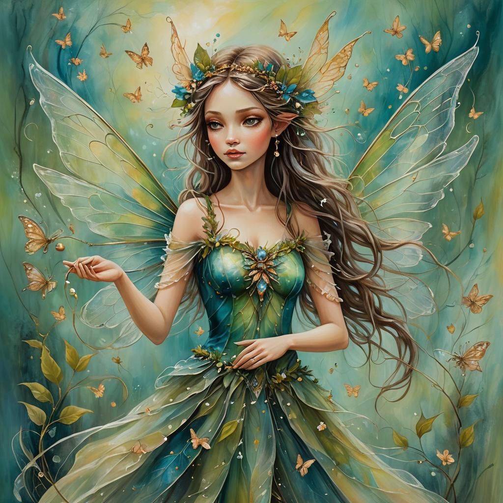 Fairy - AI Generated Artwork - NightCafe Creator