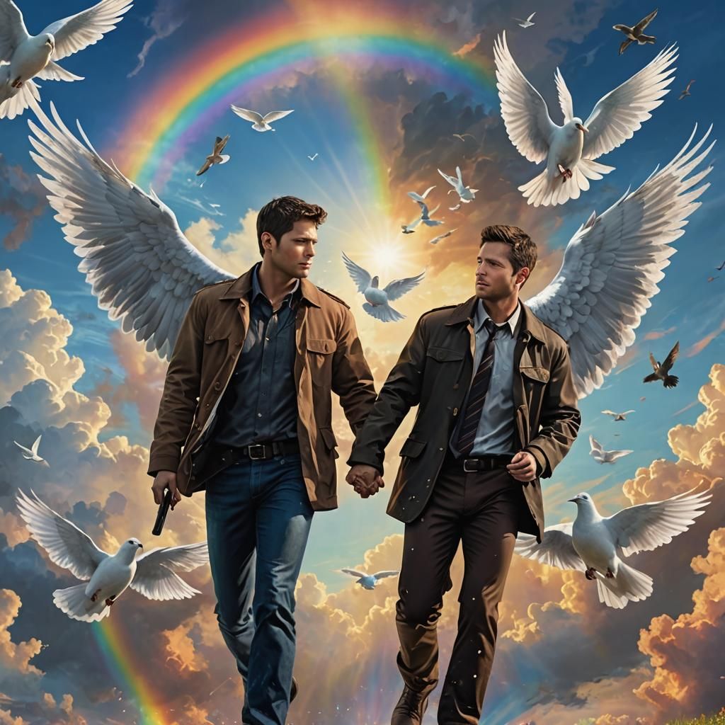 Destiel 3 - AI Generated Artwork - NightCafe Creator