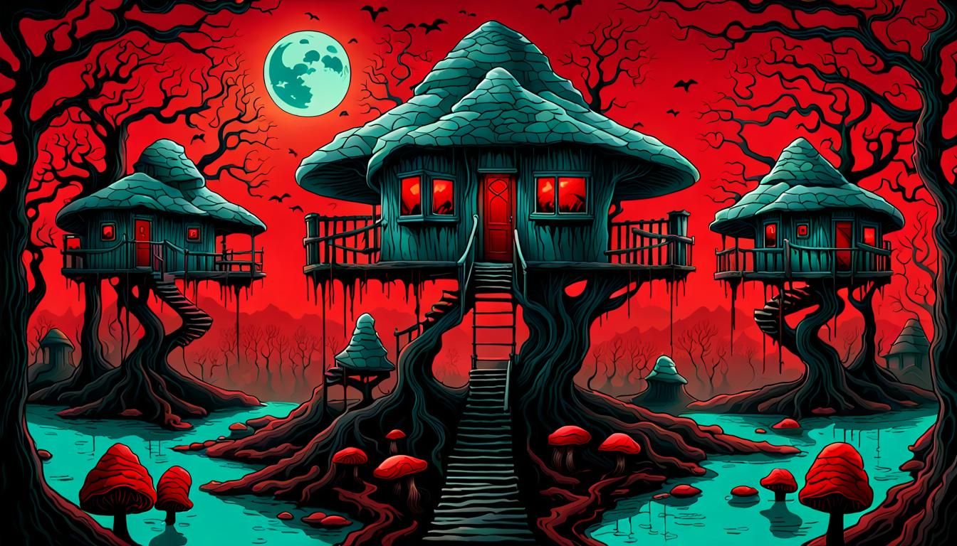 Moon Bathing - AI Generated Artwork - NightCafe Creator