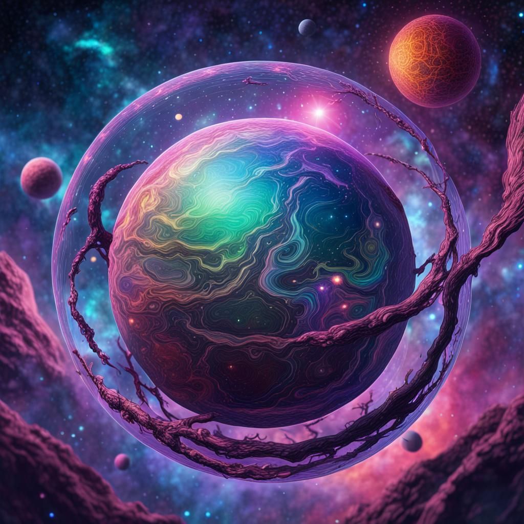 Birth of an Eldritch World - AI Generated Artwork - NightCafe Creator