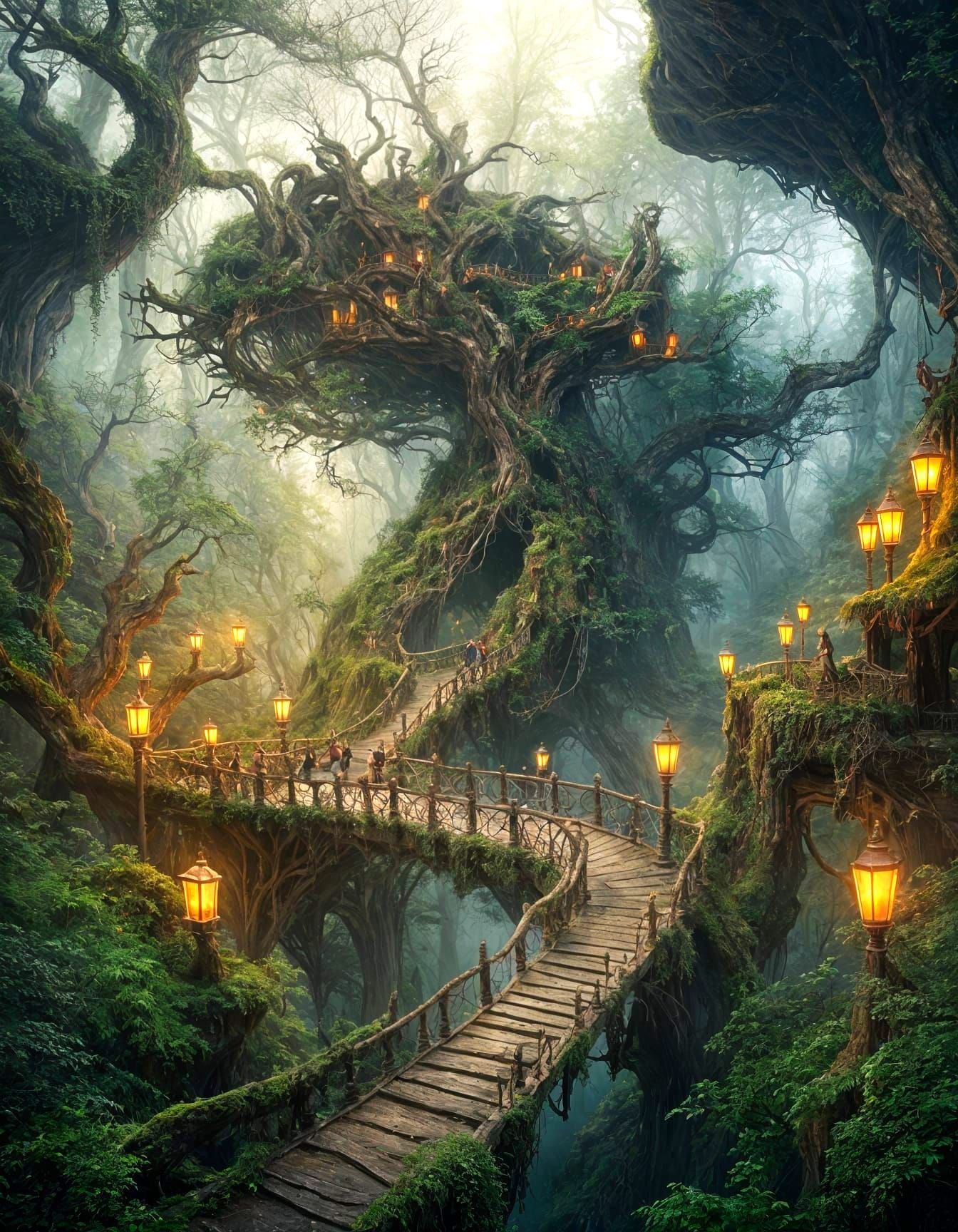 Tree root bridge - Tree root bridge