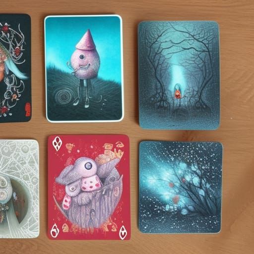 Playing cards - AI Generated Artwork - NightCafe Creator