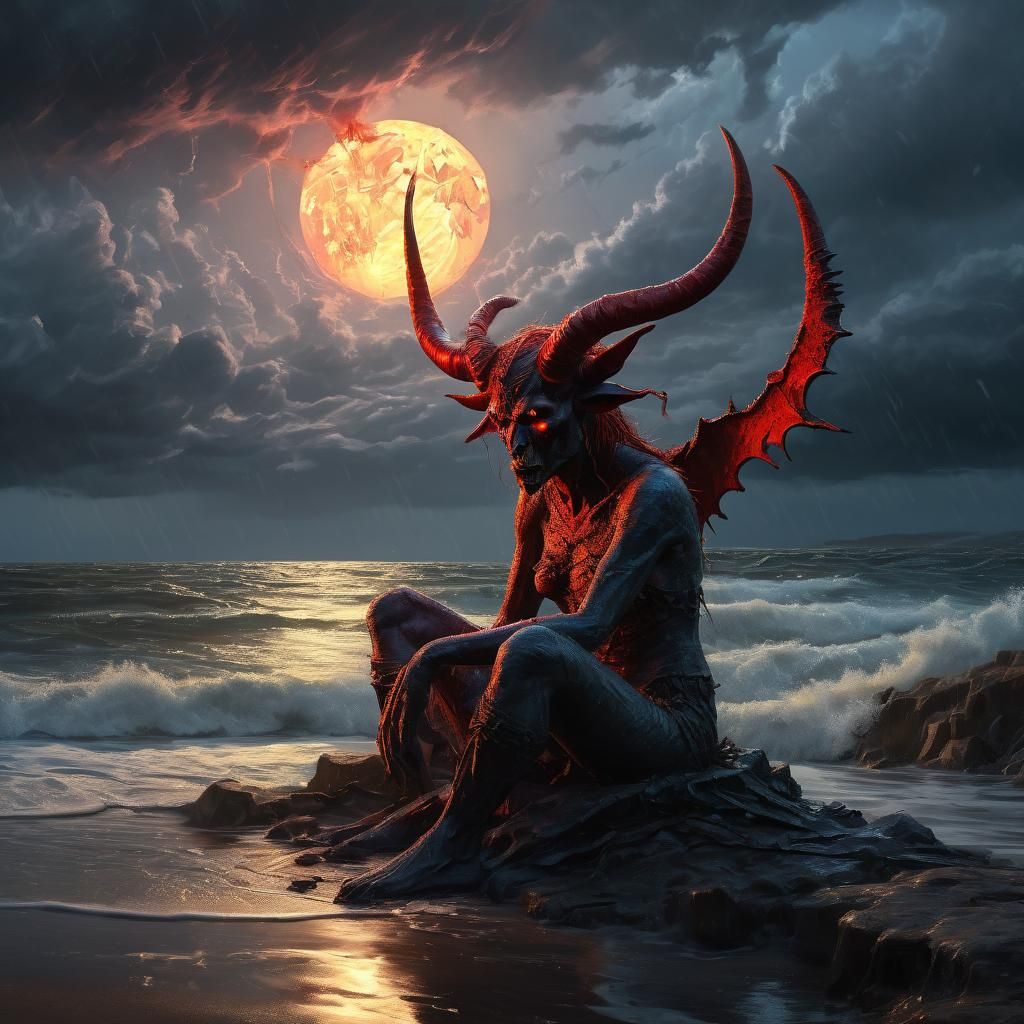 the lonely female demon - the lonely female demon