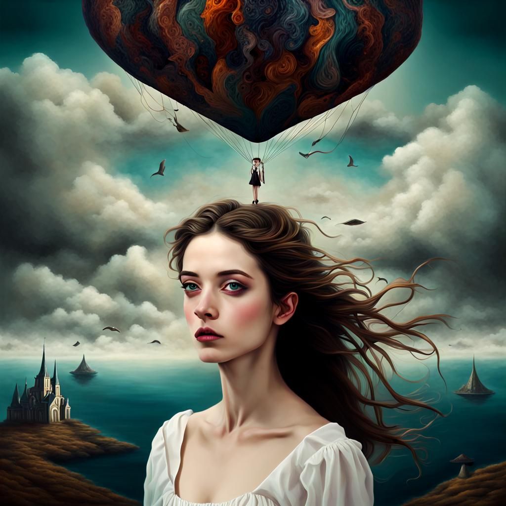 En attendant pour voir plus loin Les yeux plus grands ouverts sous le ...