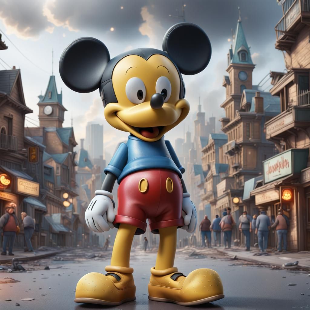 Mickey Mouse - AI Generated Artwork - NightCafe Creator