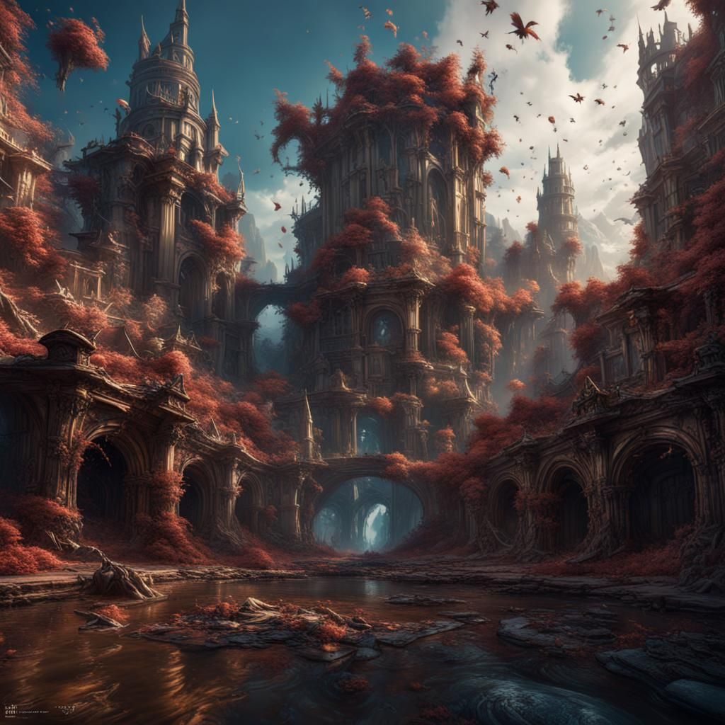 Beautiful chaos - AI Generated Artwork - NightCafe Creator