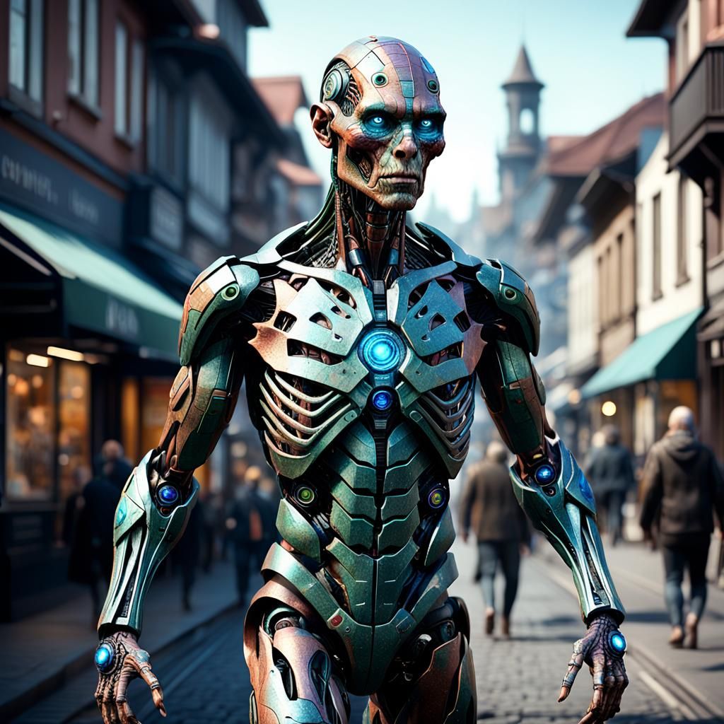 Papa Borg - AI Generated Artwork - NightCafe Creator