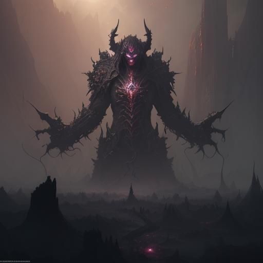 dying world to corruption demon - AI Generated Artwork - NightCafe Creator
