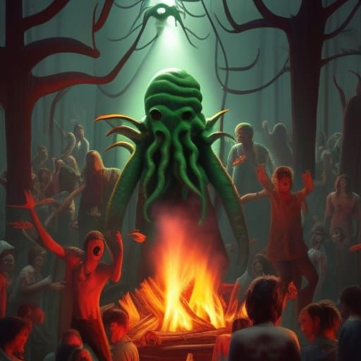 Idol Worship - AI Generated Artwork - NightCafe Creator