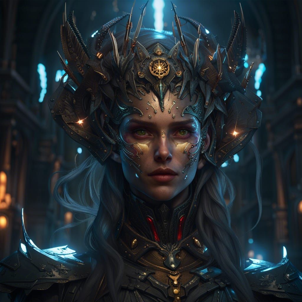 cyber-elf - AI Generated Artwork - NightCafe Creator