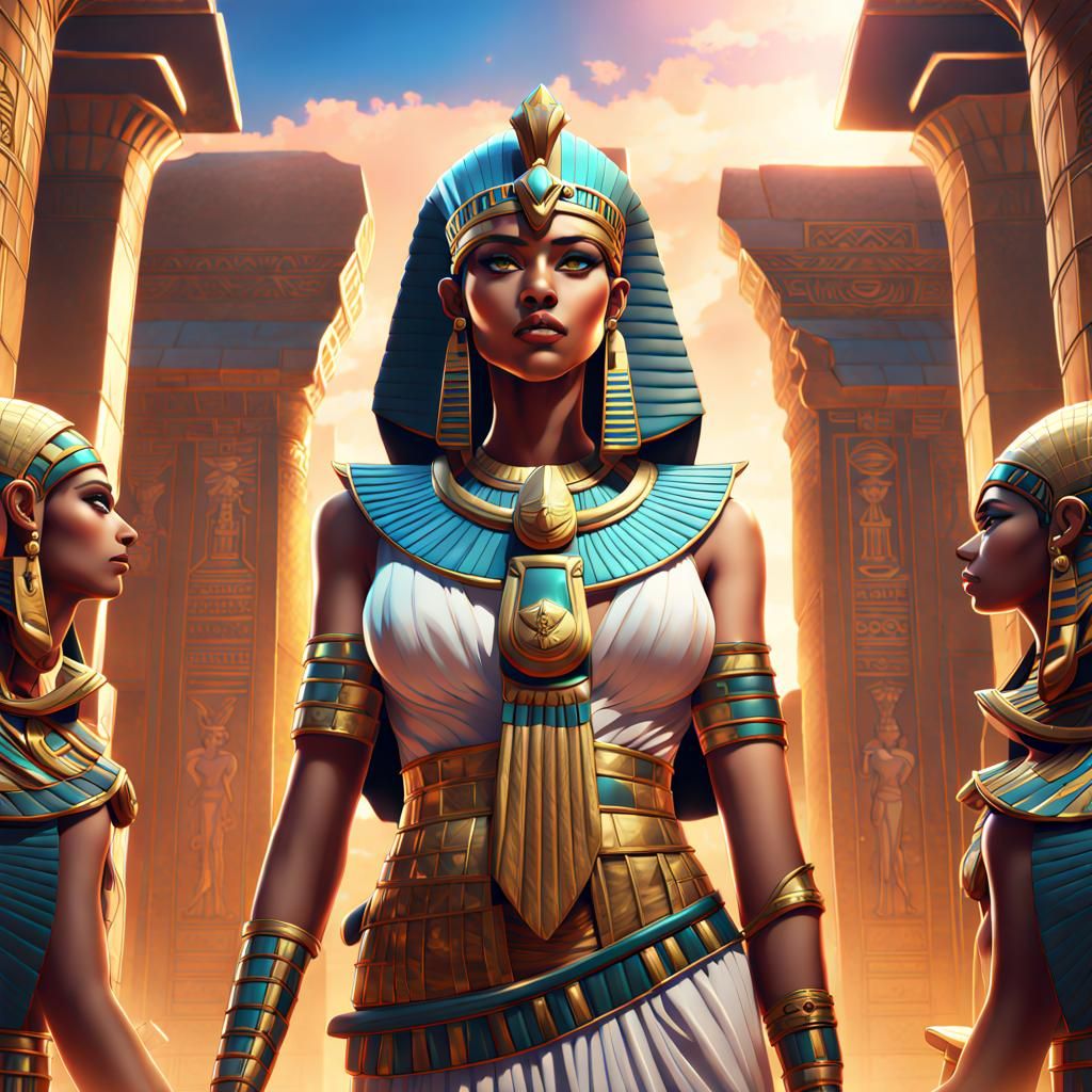 Cleopatra... - AI Generated Artwork - NightCafe Creator