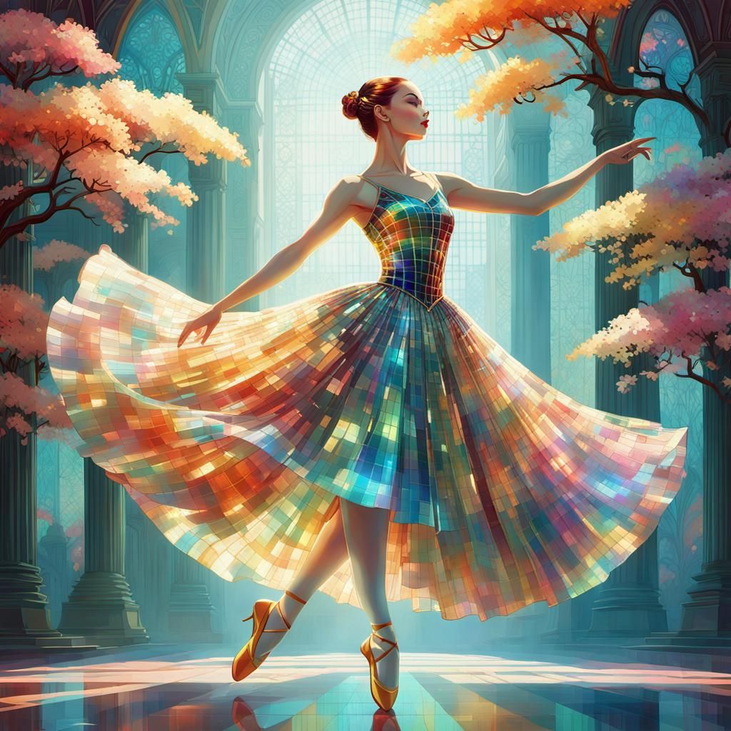 Ballerina - AI Generated Artwork - NightCafe Creator