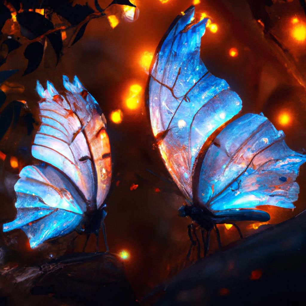 Butterflies Love - AI Generated Artwork - NightCafe Creator